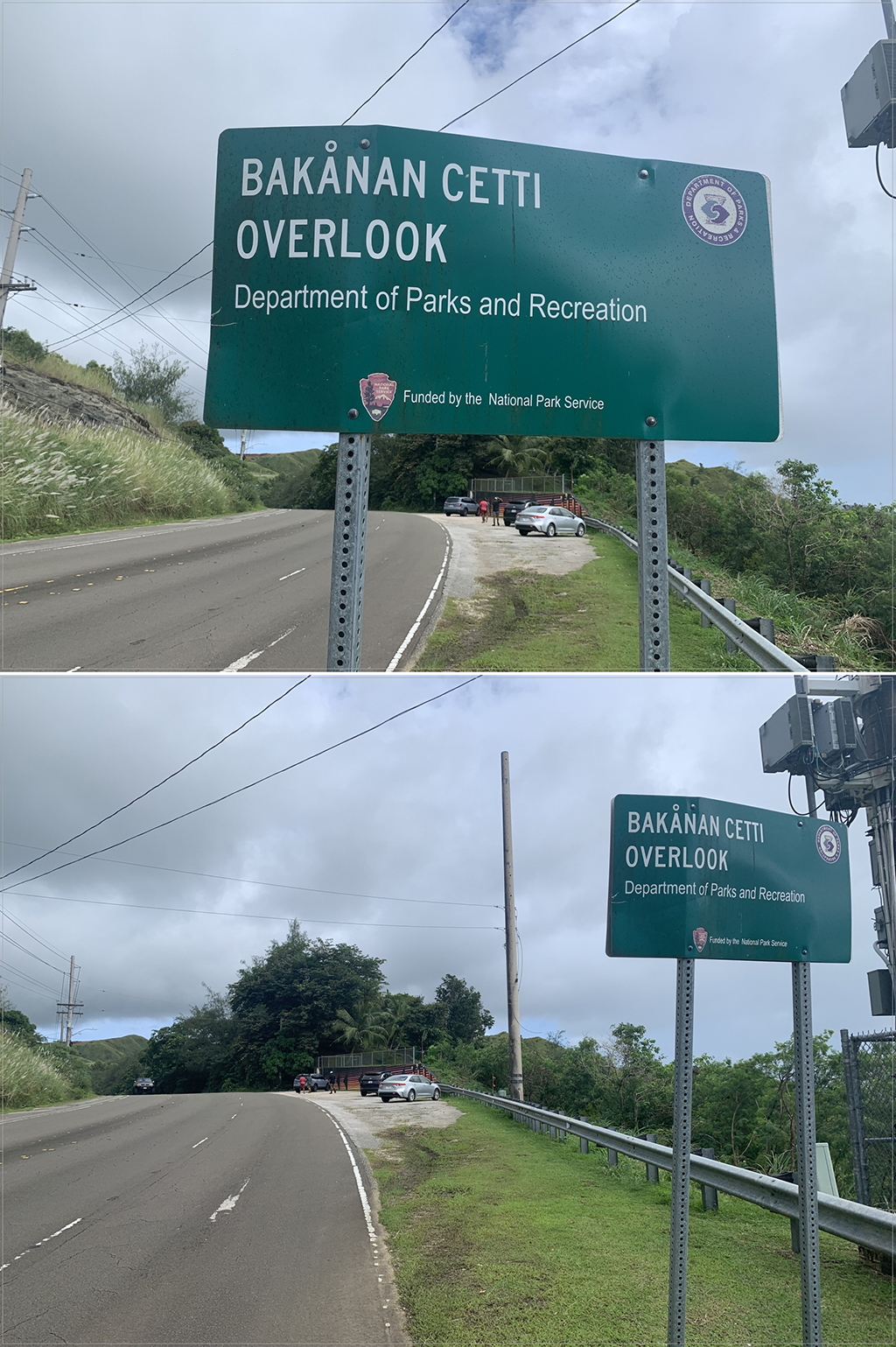 Renting a Car for a Drive in Southern Guam Part 4 Cetti Bay Overlook ...